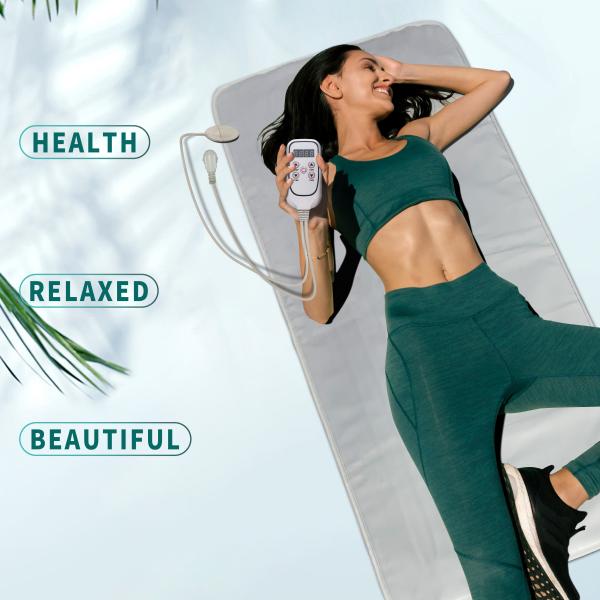 Quality EMC Certified Sauna Far Infrared Heating Mat Full Body Pad 200W for sale