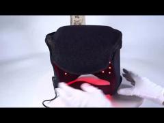Capuz de luz vermelha com fecho