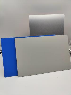 China PVDF ACP Sheet for Door Cladding, Solid Color, 0.3mm Aluminum Layer for sale