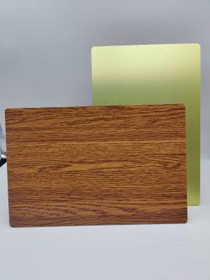 China High Strength PVDF ACP Sheet Balcony Use Facade Type With 0.4mm Aluminum Layer for sale