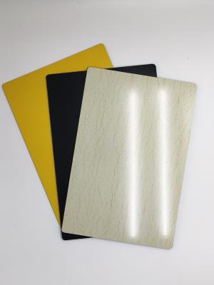 China Polyester Surface Coating Fire Rated ACP Sheets 0.1mm  Cladding Type for sale