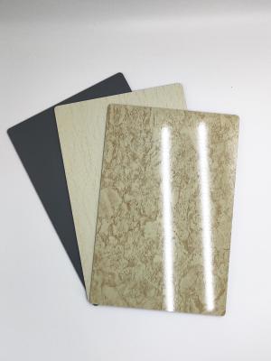 China Stone Grain Exterior ACP Sheet  Panels Fireproof  Sign Board Type for sale