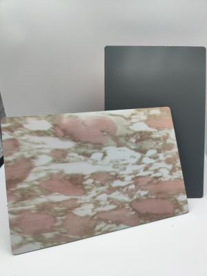 China Exterior ACP Plastic Sheet 0.3mm Aluminium Layer Thickness Cladding Type for sale