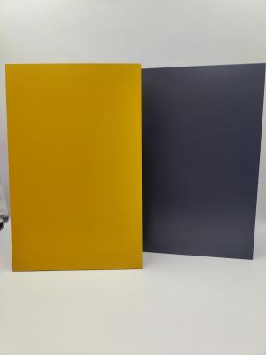 중국 화재가 발생하기 쉬운 ACP 시트 돌 곡물 표면 0.1mm 알루미늄 층, 커튼 벽 판매용