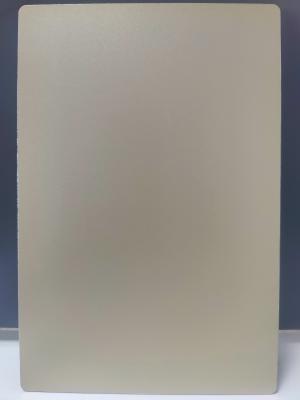 China PVDF ACP Decorativo Hojas de 3,0 mm de espesor 0,3 mm Capas de aluminio Finitura de grano de madera para paredes de recepción en venta
