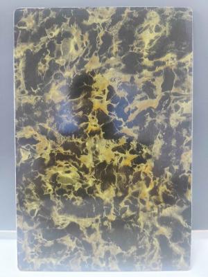 China PE Aluminum Composite Panel 0.5 Mm Aluminum Stone Grain For Interior Design for sale