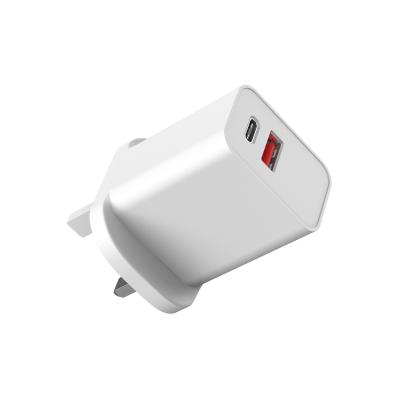 Cina 30W Dual Port PD Fast Charger Tipo C Adapter per Samsung Galaxy in vendita