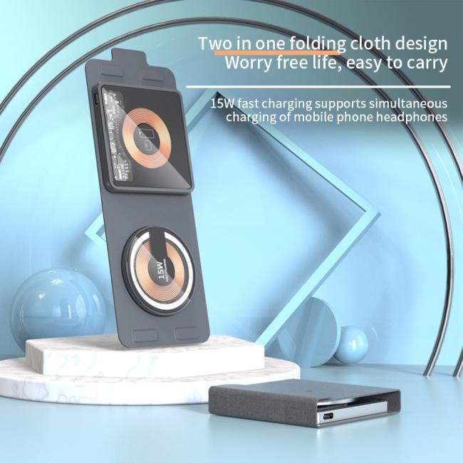 Dual alloy magnetic wireless charger packaging