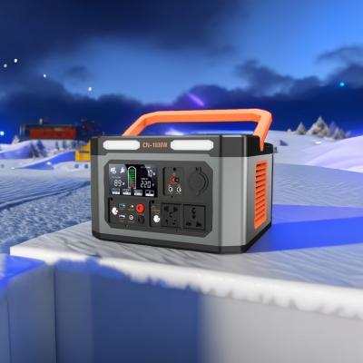 China USB Wireless Backup Solar Generator Waterproof 1000w AC For Home Outdoor Camping for sale