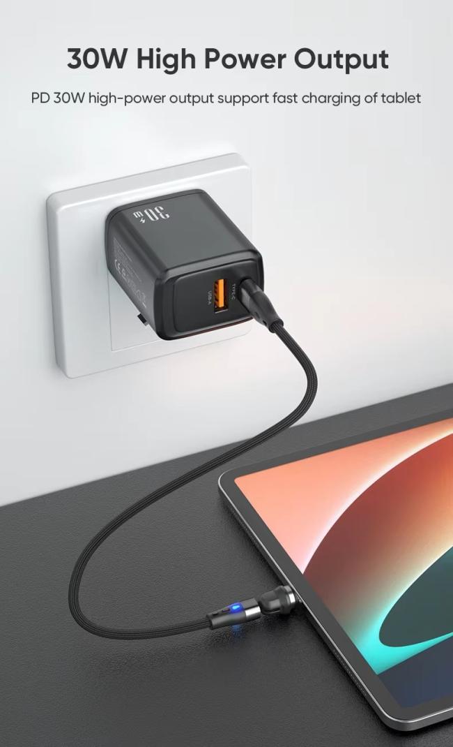30W Fast Charger front view