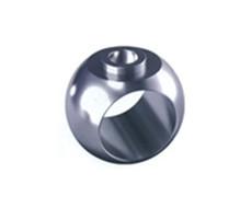 China Hastelloy C-4 Valve Balls Hollow Trunnion Valve Ball Without Stem for sale