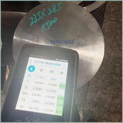 중국 ASTM B865 규격 준수 Monel K500 단조품, 맞춤형 형상 및 열처리로 우수한 성능 구현 판매용