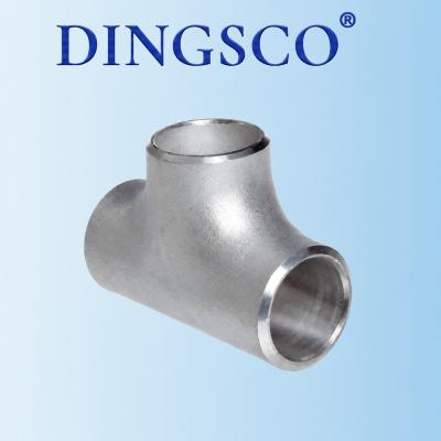 China ASTM B366 Monel 400 Reducing Tee Pipe Fitting UNS N04400 Nickel Copper Alloy for Marine, Chemical Processing and Offshore Oil & Gas Systems for sale