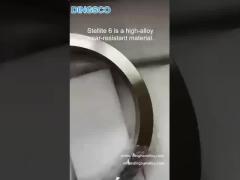 Anello di forgiatura in lega di cobalto Haynes Stellite 6B Anello di forgiatura su misura