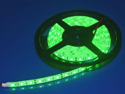China Super bright Indoor Green Roll SMD 5050 LED Strip with 120 degree Beam Angle for sale