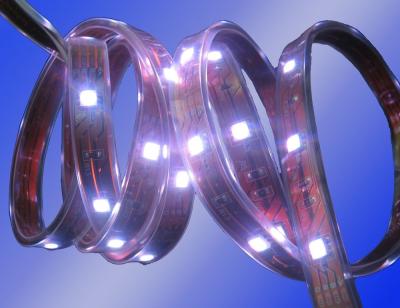 China CE ROHS SMD5050 Flex LED Strip , Decorative white Epistar LED Strip light in 4000K - 4500K CCT for sale