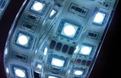 China Indoor Epistar 5050 Flexible RGB Led Strip Roll 72w RoHs Led Strip light for sale