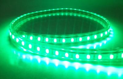 China Underwater Green 5050smd 60leds IP68 Led Strip 12v DC in Warm white 2800K - 3200K for sale