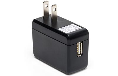 China Black DC 5V 500MA USB Wall LED Light Strip Power Supply / Wall charger for sale