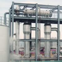 China Vacuum Forced Circulation Automatic MVR Evaporator for Methanol Essential Oil 55kW for sale
