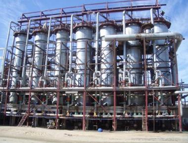 China MVR Forced Circulation Evaporator For Lithium Brine Concentration for sale