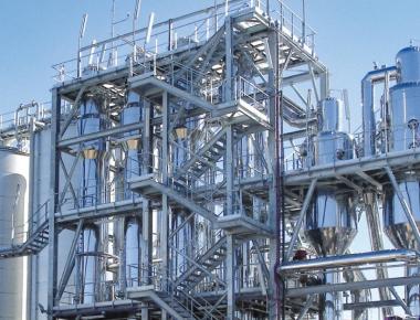 Skid mounted evaporator concentration system