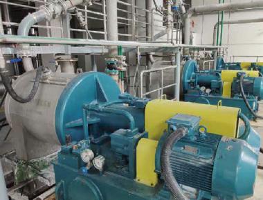 China Salt Separation HR Double Stage Pusher Centrifuge for sale