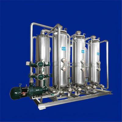 China CE Multiple Effect Evaporator Plant For Lithium Battery Wastewater Sodium Chloride for sale