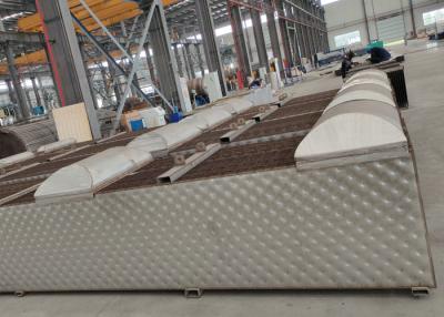 China Pillow plate heat exchanger applications in condensing paper pulp black liquor for sale