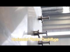 industrial scraper centrifuge peeler centrifuge machine