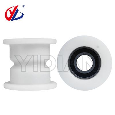 China 60mm Saw Spare Parts Nylon Swing Arm Wheel For Sliding Table Panel Saw for sale