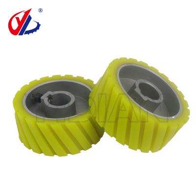 China PU Helical Gear Feeding Roller für Vierseitige Planer 120*30*50mm Druckwalze zu verkaufen