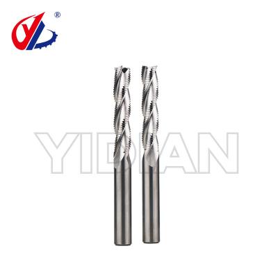 China Roughing End Mill 3 Flutes CNC Milling Cutter Rougher Tool Three Edge Spiral Rough Milling Cutter for sale