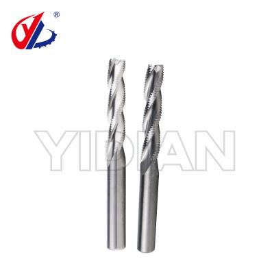 China Roughing End Mill 3 Flutes CNC Milling Cutter Rougher Tool Three Edge Spiral Rough Milling Cutter for sale