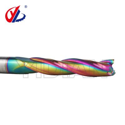 China 3 Flutes Spiral Coated Fine End Mill for multi-layer board, plywood, density board for sale