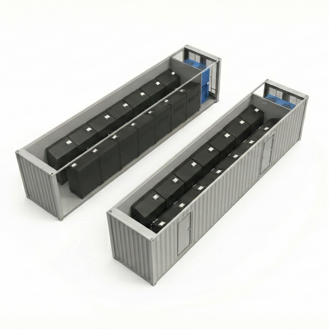 40ft Immersion Cooling Container Data Center