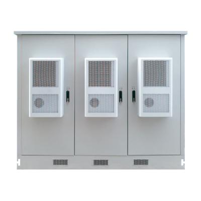 China Multifunctional Tri Bay Weatherproof Outdoor Enclosure Electrical IP55 Protection for sale