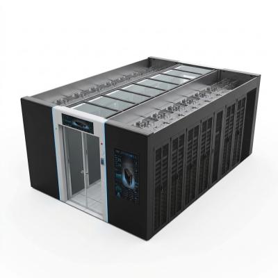 China 14 Cabinet Modular Data Center 120K Tower Modular UPS Room-Level Cooling 4800x3600x2000mm for sale