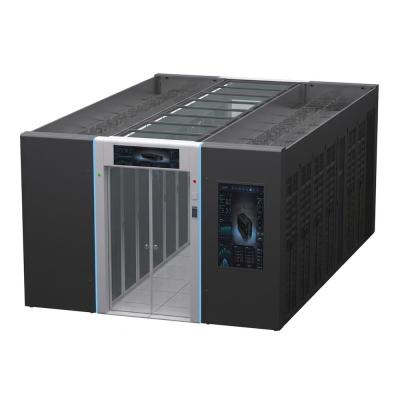 China 14 Cabinet Modular Data Center 120K Tower Modular UPS Fan Wall 4800x3600x2000 mm for sale