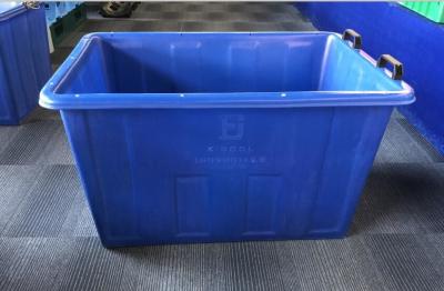 China 300liter  Rotomolding tank plastic garden pond hydroponics grow bed plastic fish farming tank shrimp tank for sale