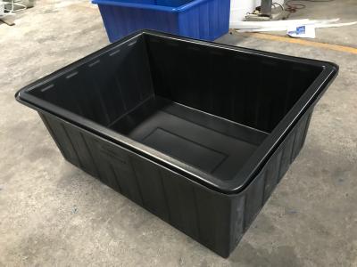 China 1000liter  Rotomolding tank plastic garden pond hydroponics grow bed plastic fish farming tank shrimp tank for sale