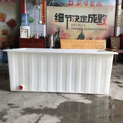 China K-2000L food grade rectangle  plastic fish farming tank aquaponics for sale