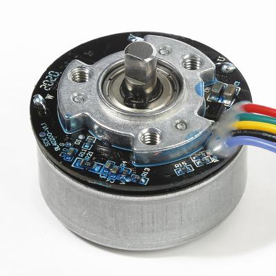 China 40mm bldc brushless bl4020 16.8v bldc outrunner motor for massage gun 3500rpm bl4020o for sale