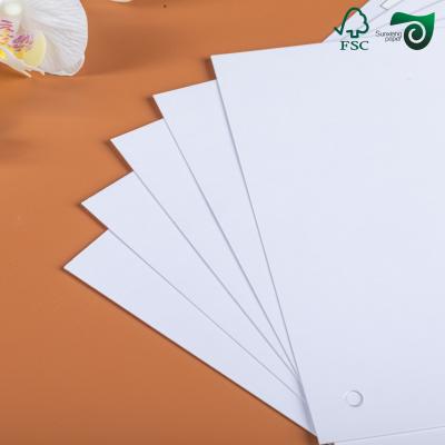 중국 FSC 230g 250g 하얀 물 흡수 종이 코스터 보드 응용 프로그램 판매용