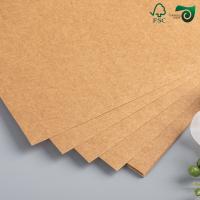 Quality FSC Unbleached Kraft Paper 18g PE Coating For Superior Grease Resistance for sale
