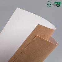 Quality High Stiffness Food Grade Paperboard 215gsm 400gsm Single Sided Coated Cardboard for sale