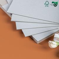 China Gerson 800gsm High Rigidity Grey Chipboard Sheet For Packaging Boxes for sale