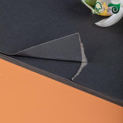 Cina Carta di cartone massello nero ad alta densità per album fotografico 300 gm 350 gm in vendita