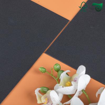 China 200gsm 230gsm Thick Sturdy Black Cardboard For Wrapping Boxes Ivory Board Paper for sale