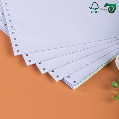 China 50gsm 55gsm CB CFB CF NCR Carbonless Printer Paper 65cm 92cm Blue Image For Invoices for sale